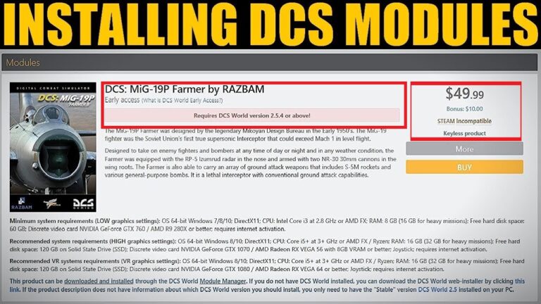 The Comprehensive Guide to the DCS World Store. - Lets Fly VFR