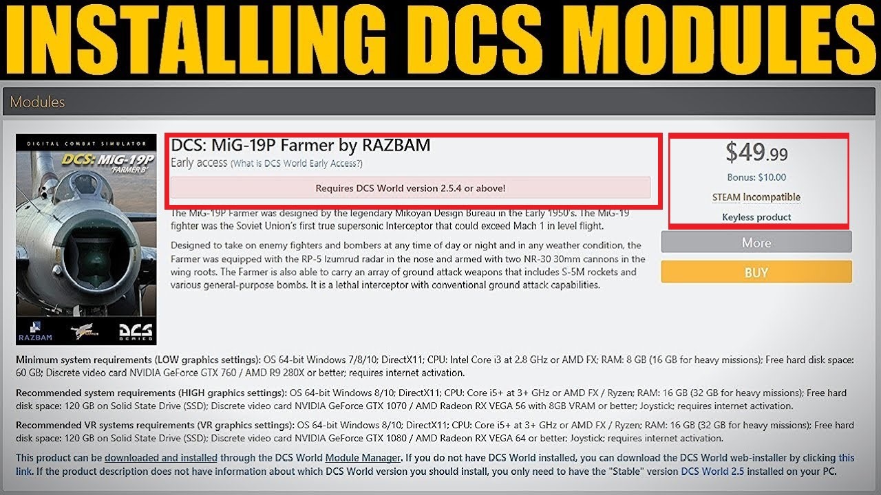 The Comprehensive Guide to the DCS World Store. - Lets Fly VFR