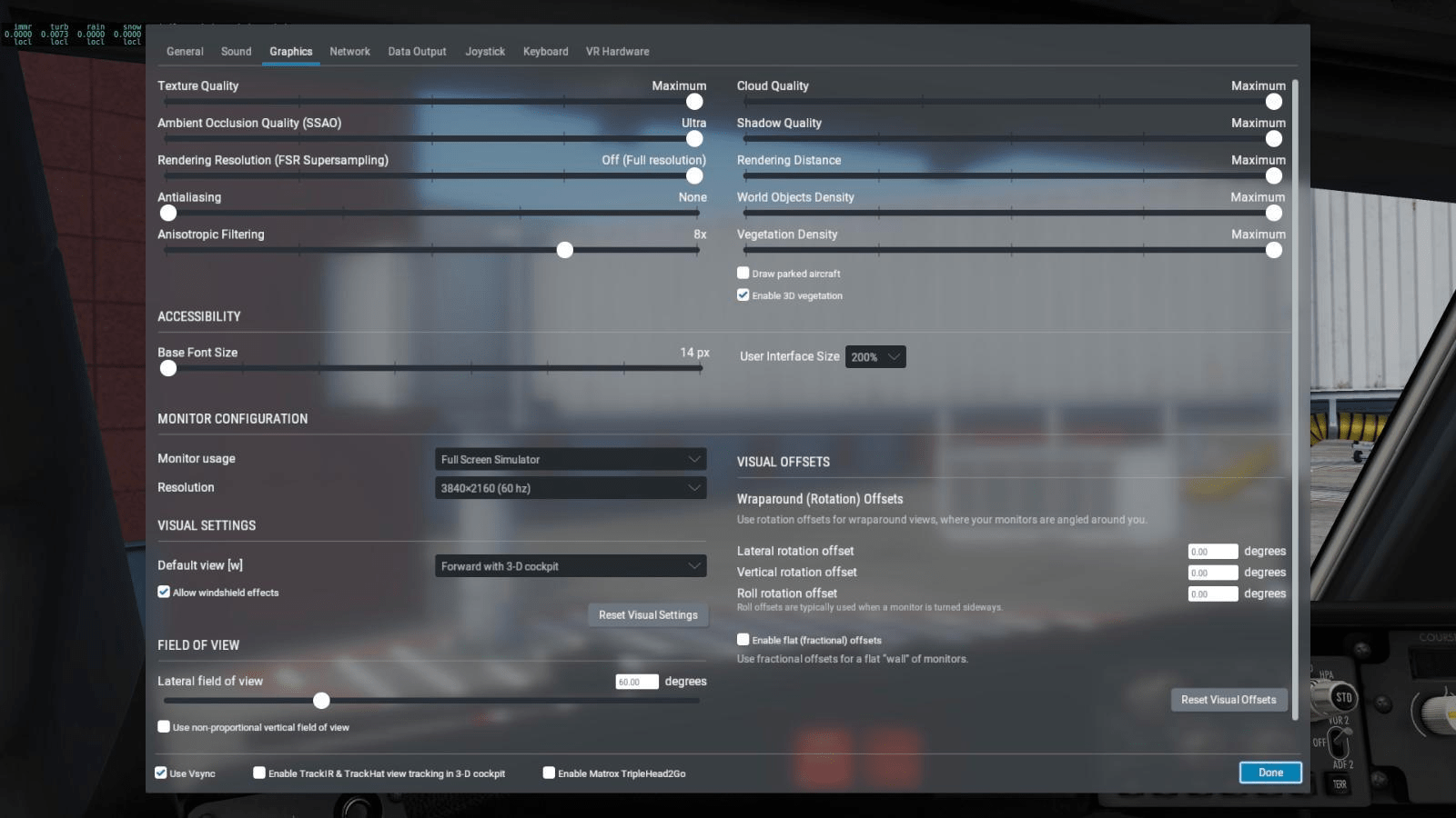 Why is my X-plane 12 Blurry? Crystal Clear Graphics Are Possible.