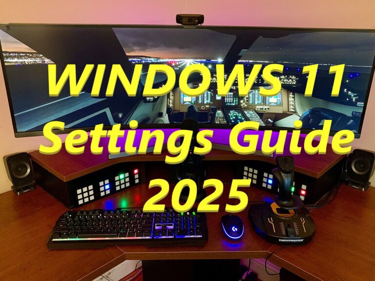 Windows 11 Gaming Settings for Flight Simulators – Ultimate ...