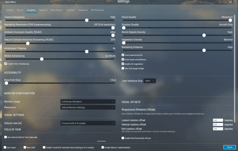 X-Plane 12 VR Graphics Settings – The Best Performance I’ve Ever Had ...